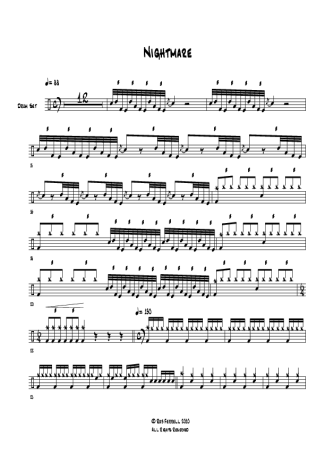 Slipknot - Duality - Sheet Music For Drums