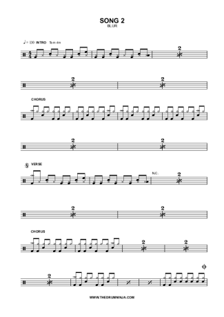 Arctic Monkeys - No 1 Party Anthem - Sheet Music For Drums