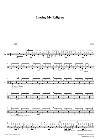 Aerosmith - Walk This Way - Sheet Music For Drums